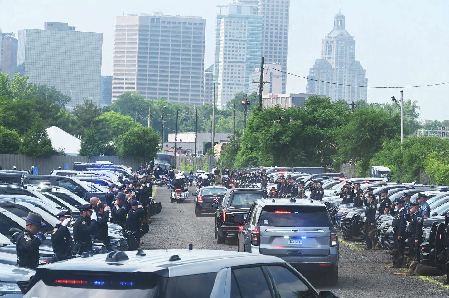 More than 1,500 at funeral for CT Trooper First Class Aaron Pelletier