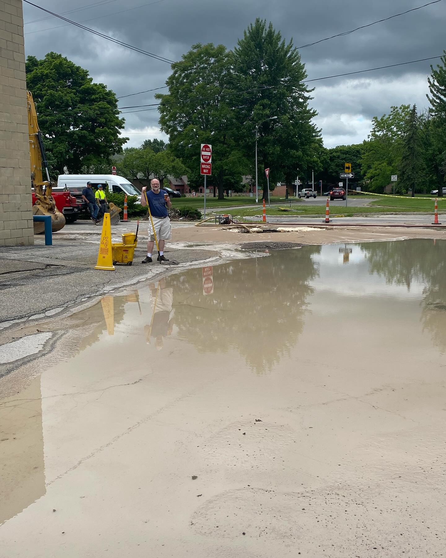 Center City faces multiple water main breaks