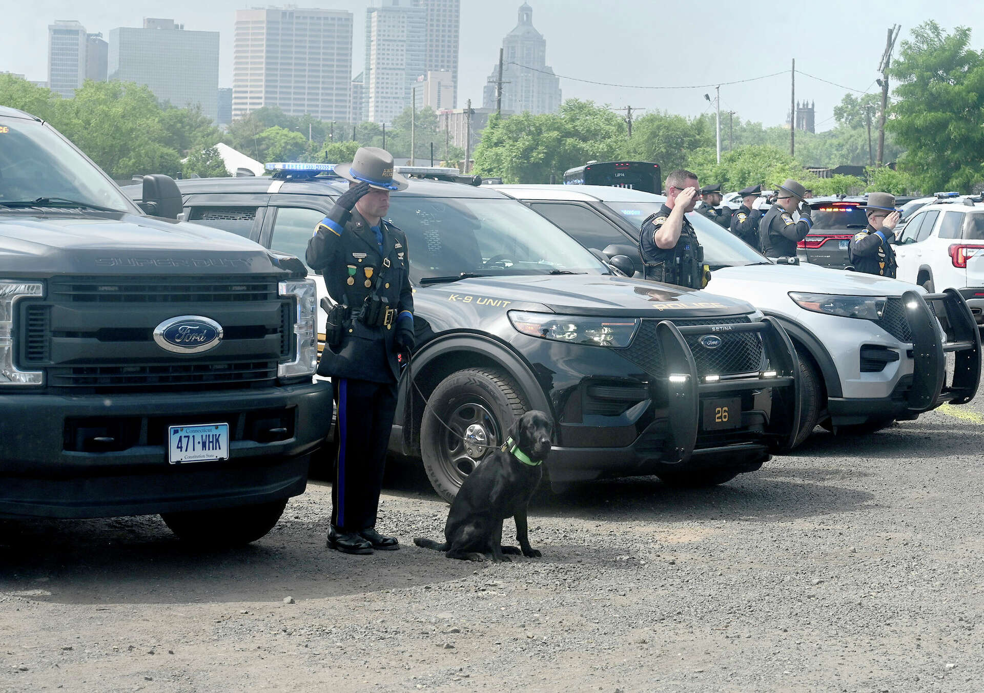 More than 1,500 at funeral for CT Trooper First Class Aaron Pelletier