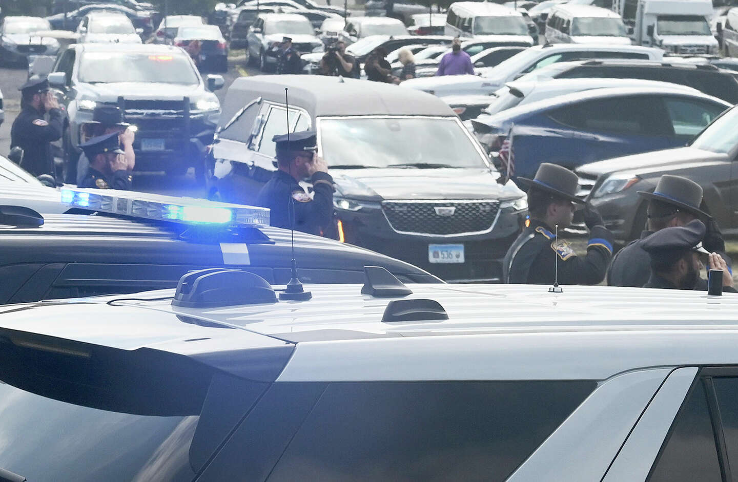 More than 1,500 at funeral for CT Trooper First Class Aaron Pelletier