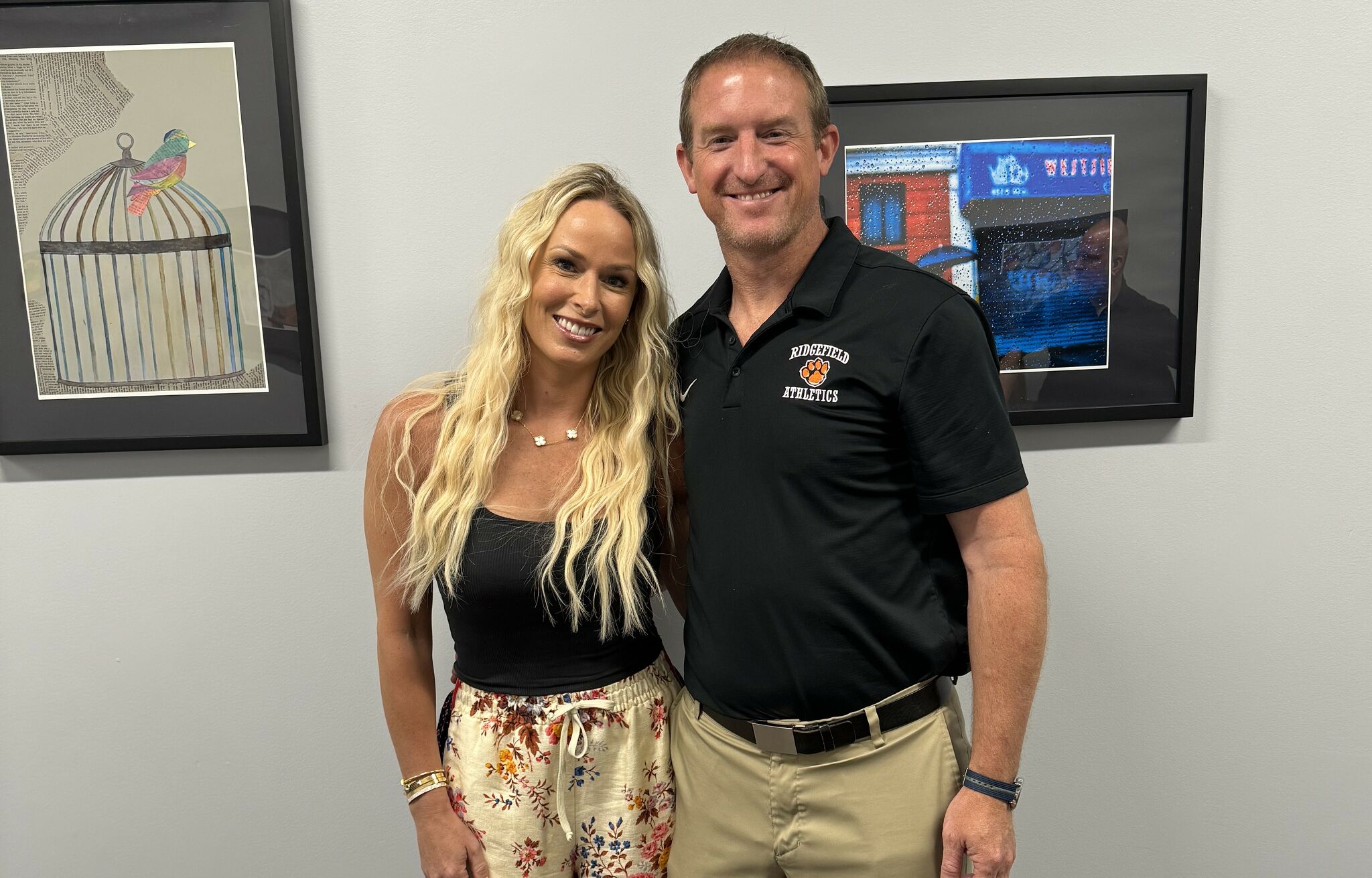 Ridgefield widow donates $125K in coach's honor to school weight room