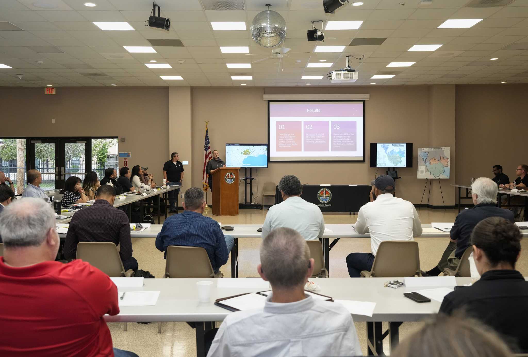 Harris County Precinct 2 team runs disaster drill for hurricane season