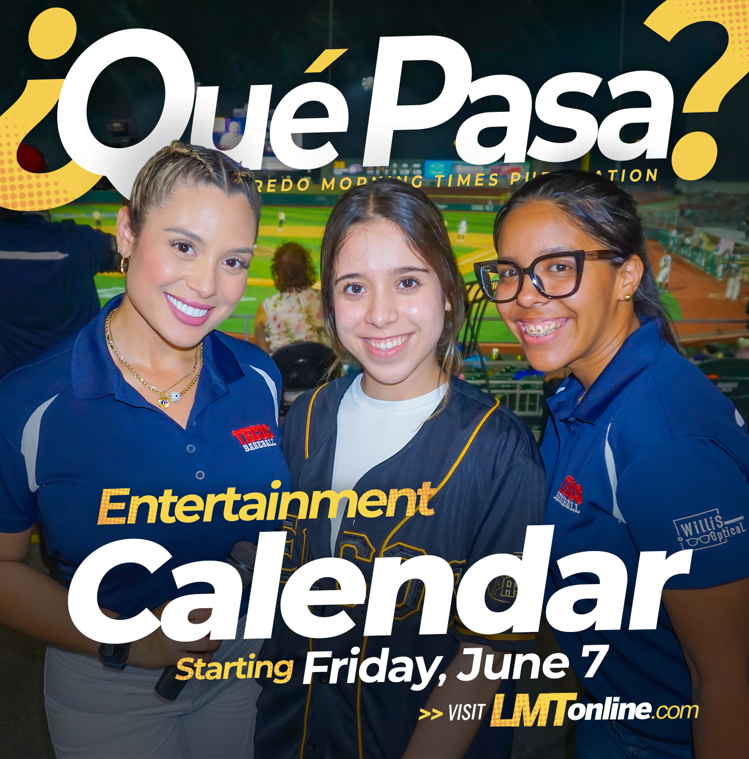 Laredo entertainment calendar starting Friday, June 7, 2024