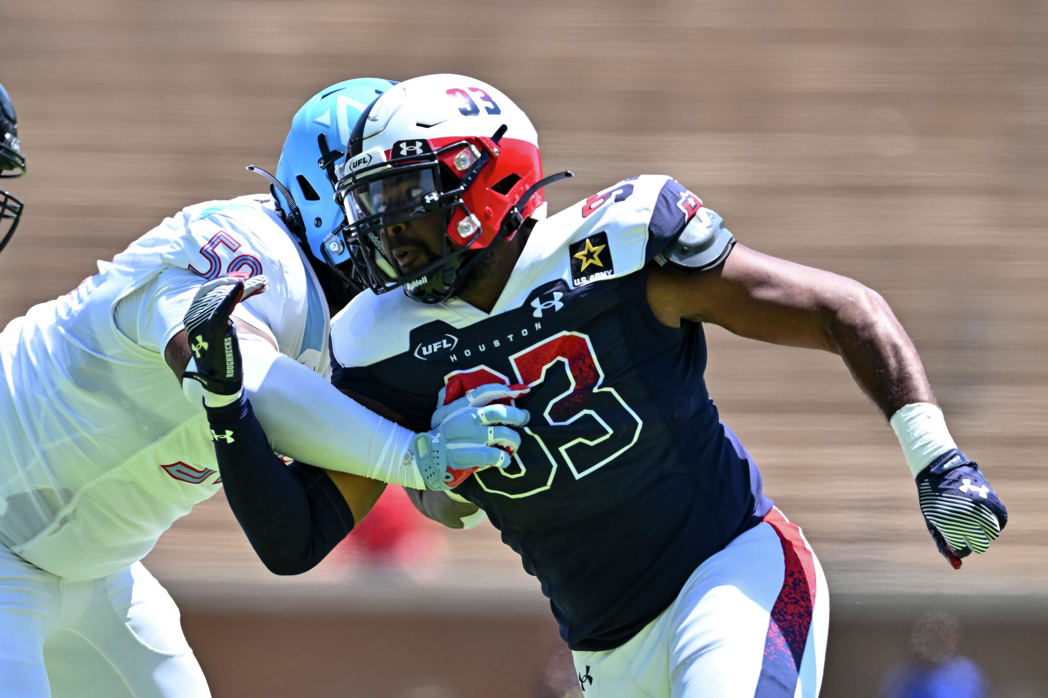 Roughnecks' Chris Odom, Houston-area HS alumni all-UFL selections