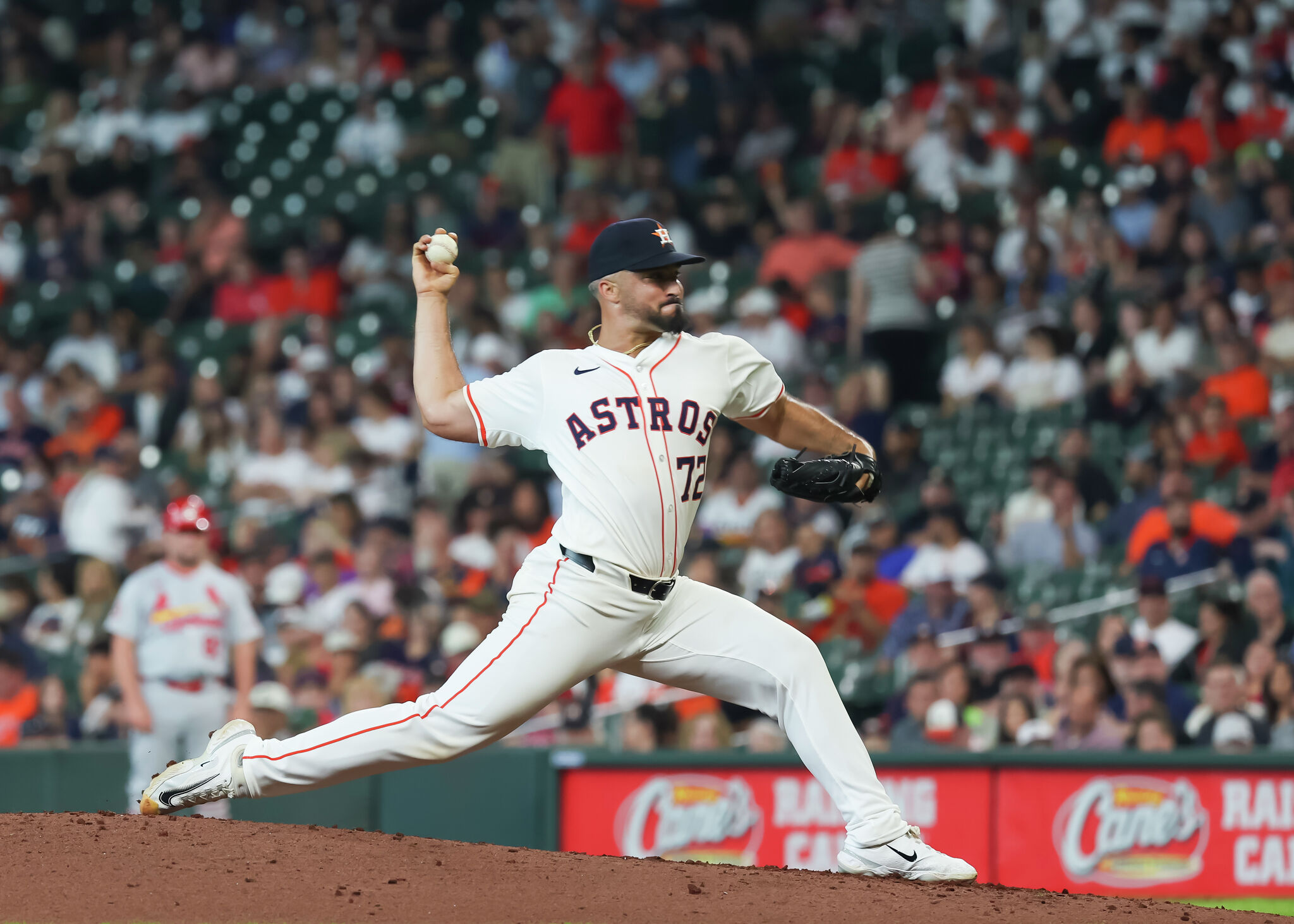 Weather delay nearly keeps Nick Hernandez from Astros debut
