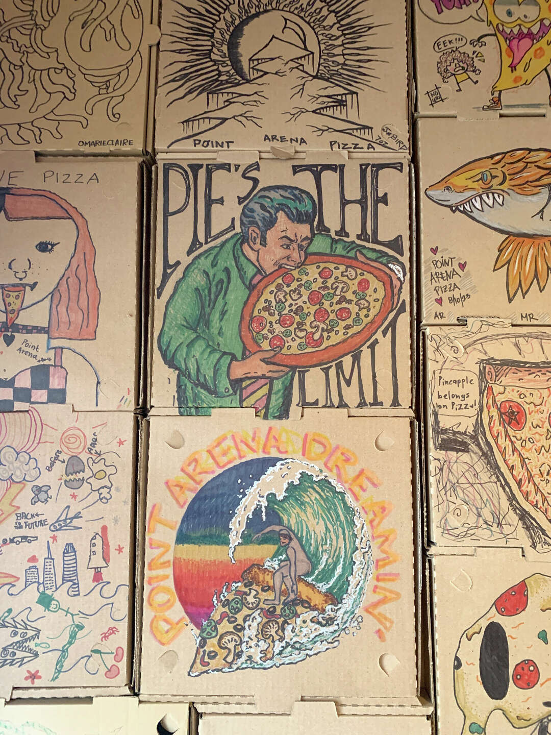I followed a sign to a California pizzeria at the edge of the world
