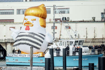 Massive inflatable ‘Trump Chicken’ is back in the SF Bay Area