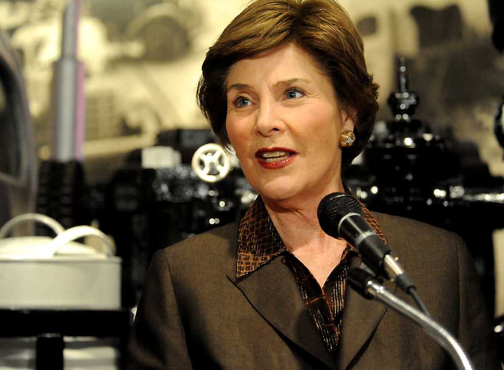 Laura Bush: Back in the 'promised land'