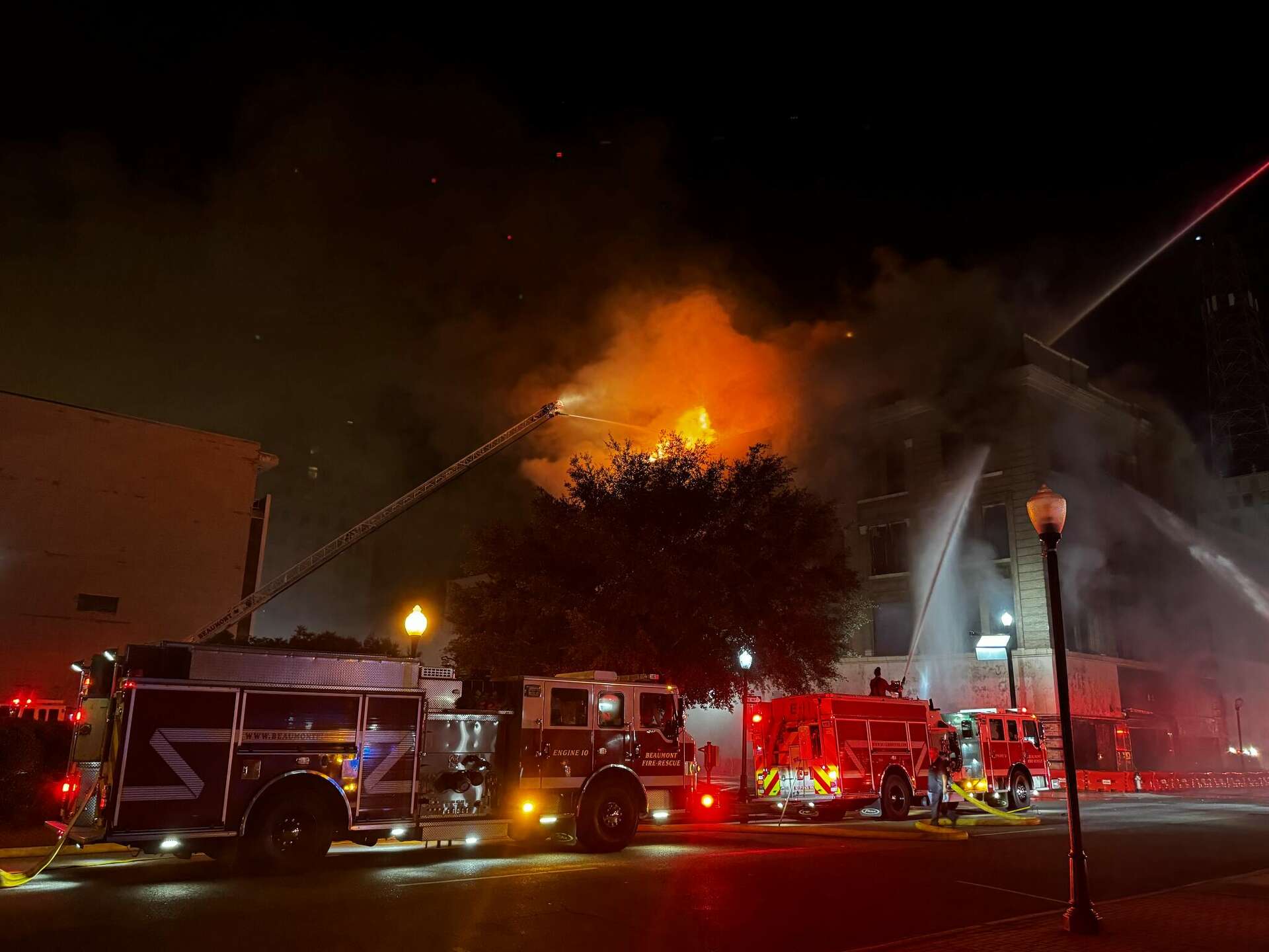 Beaumont Gilbert Building fire sparks evacuation