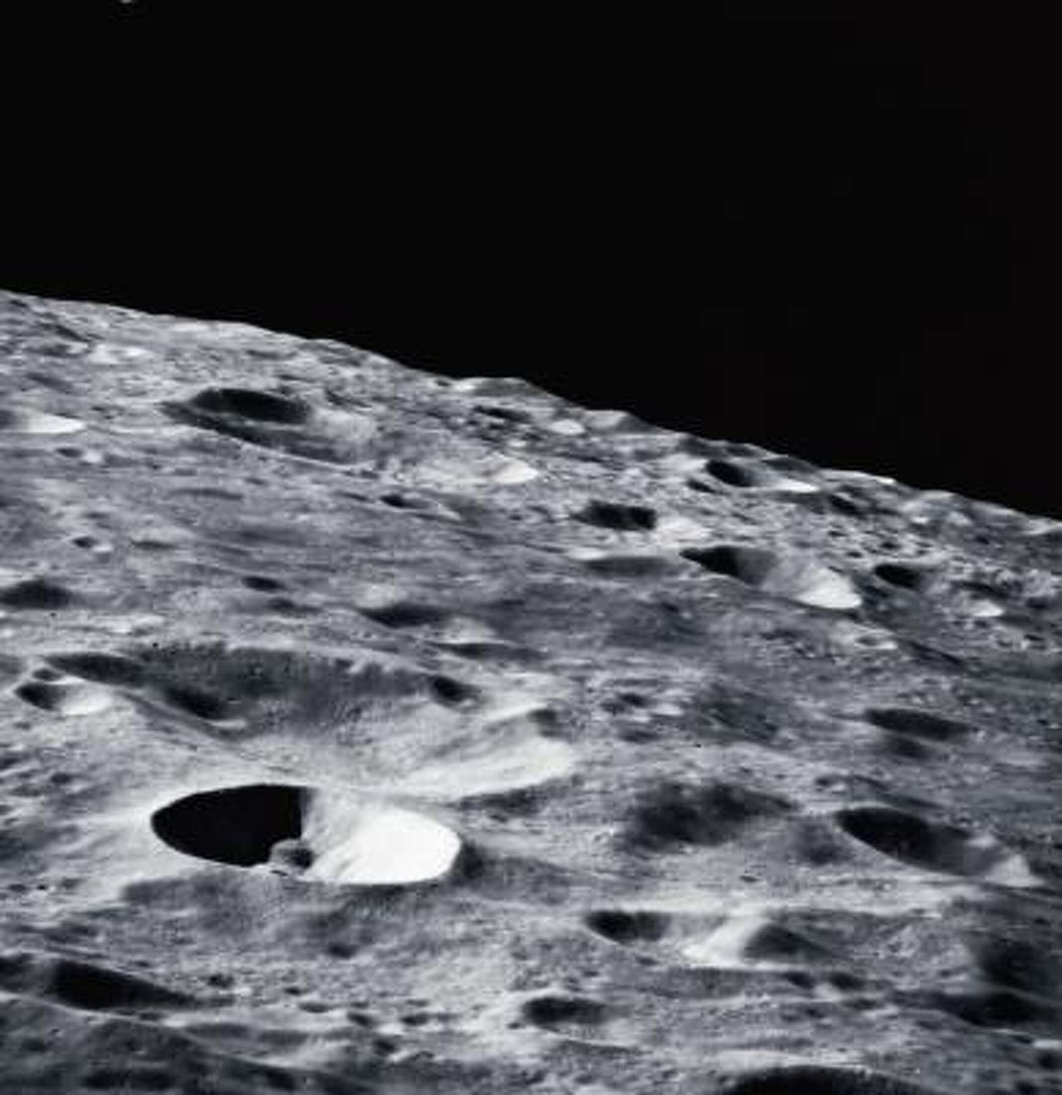 What Are the Three Types of Landforms That Make Up the Moon's Surface?