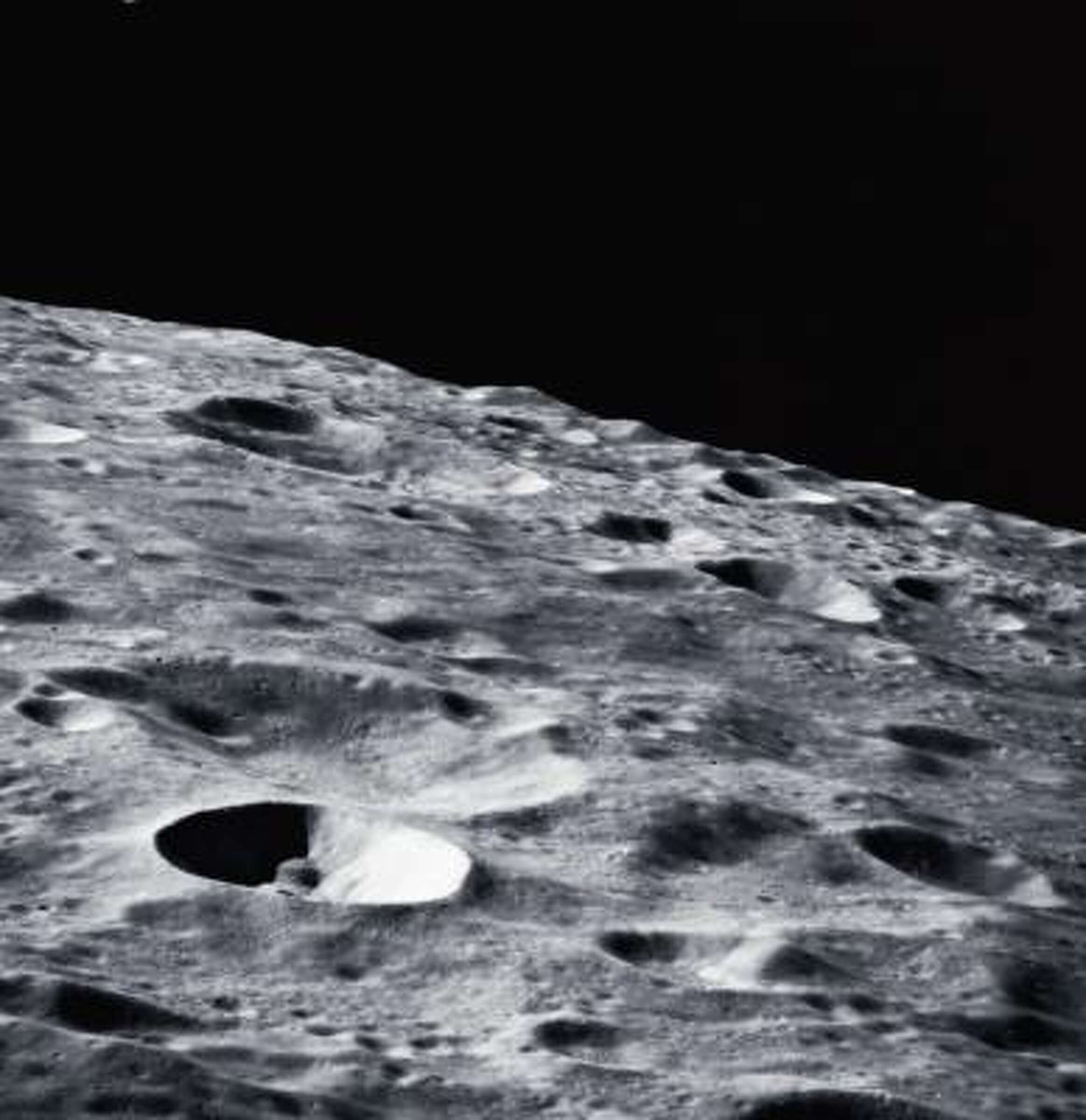 What Are the Three Types of Landforms That Make Up the Moon's Surface?