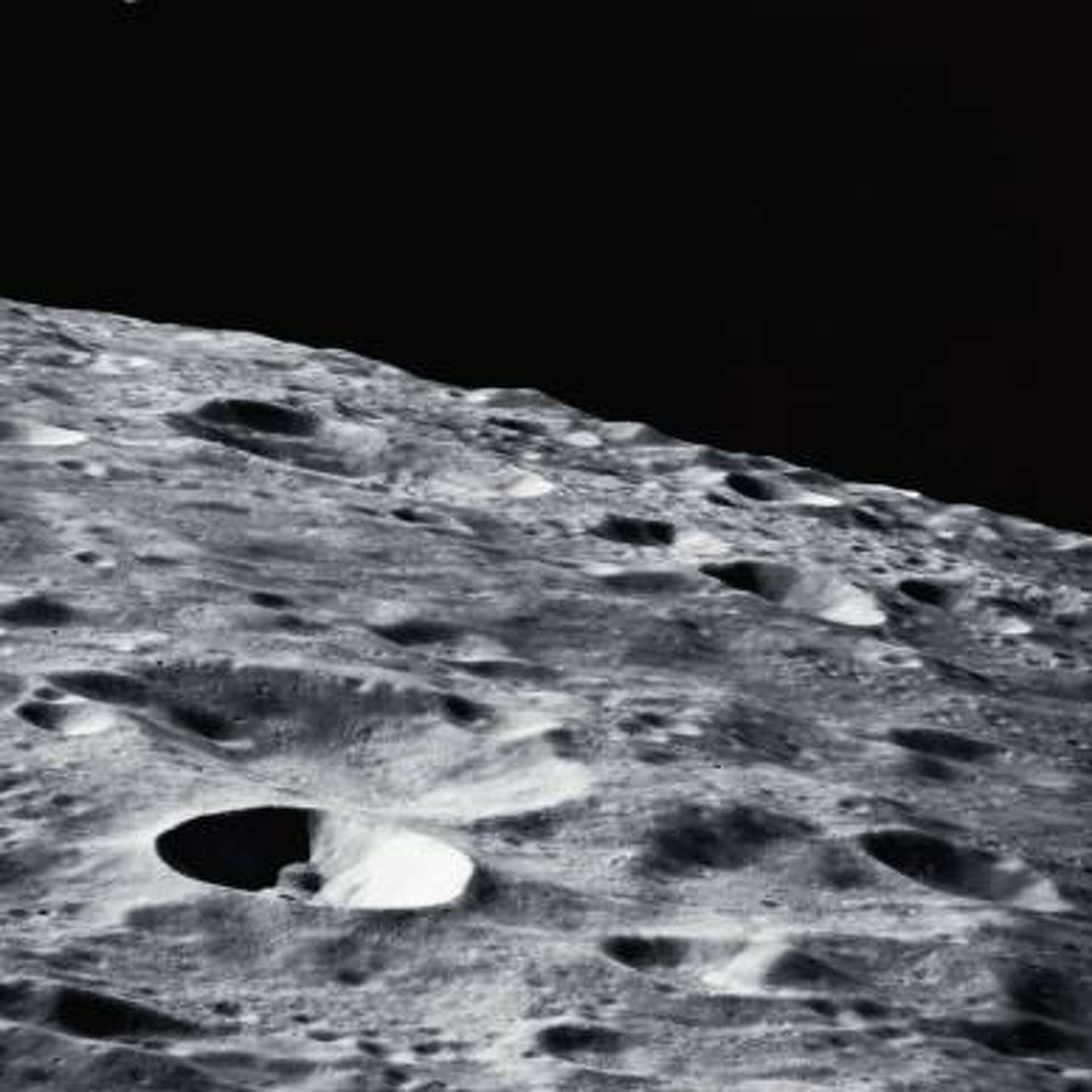 What Are the Three Types of Landforms That Make Up the Moon's Surface?