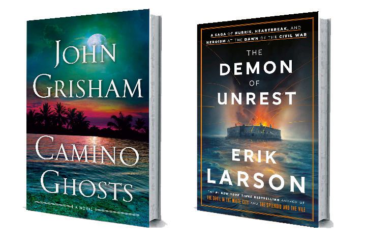 John Grisham tops bestseller list with ‘Camino Ghosts’