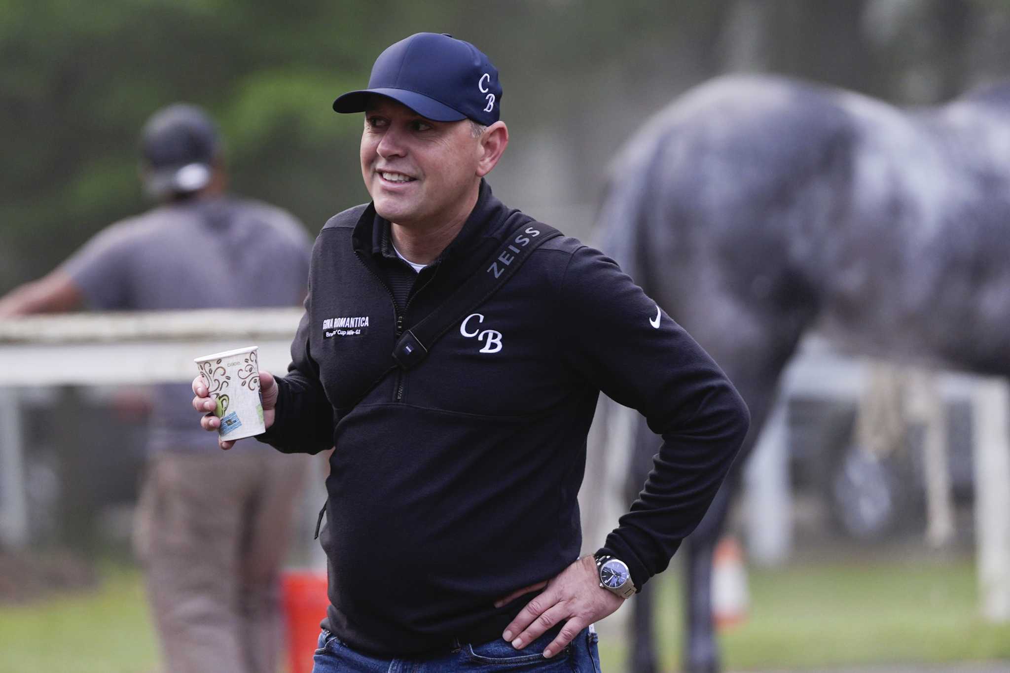 Trainer Chad Brown has top two finishers in Just a Game at Saratoga