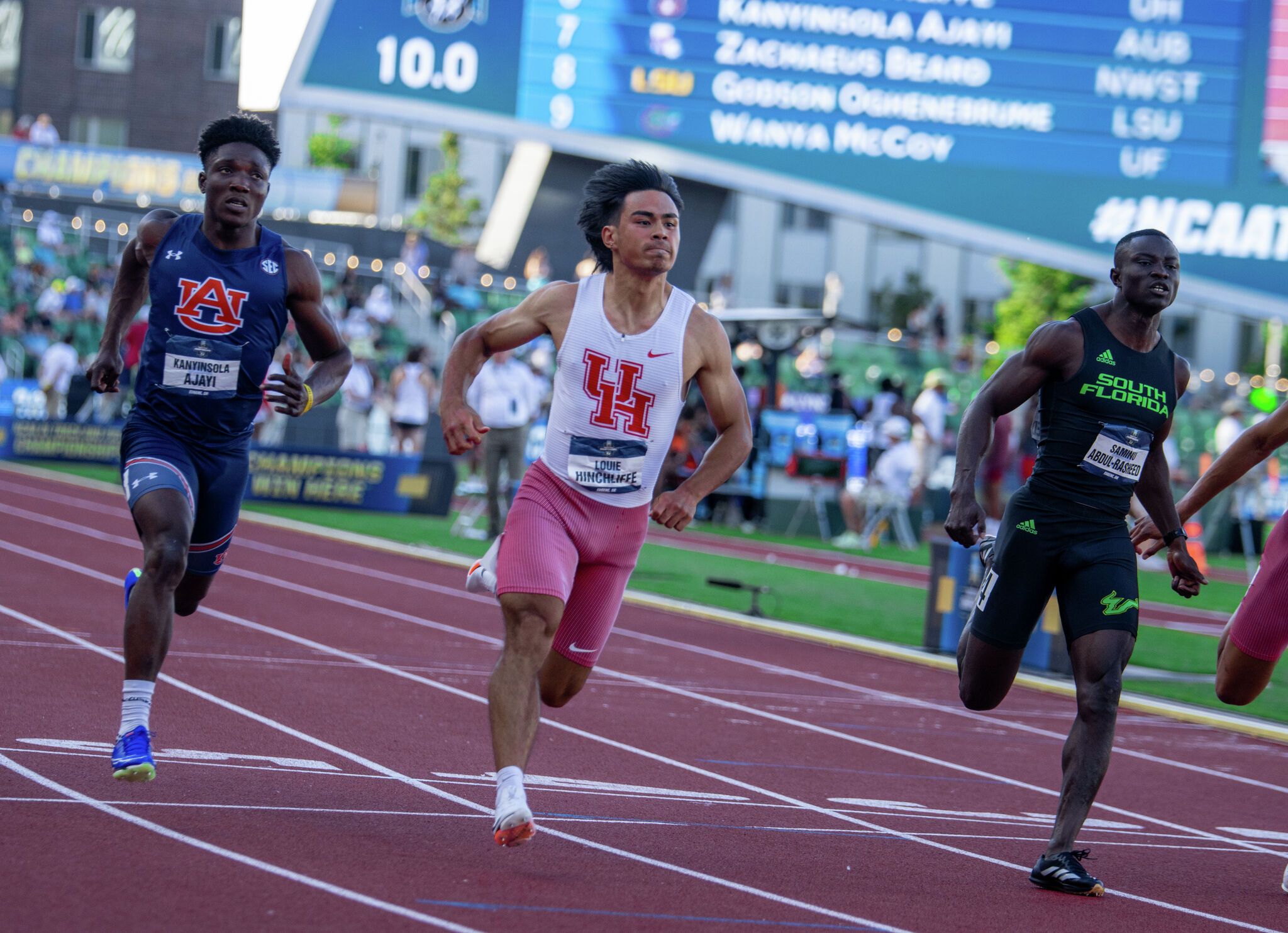 UH track: Louie Hinchliffe is school's 7th 100-meter champion