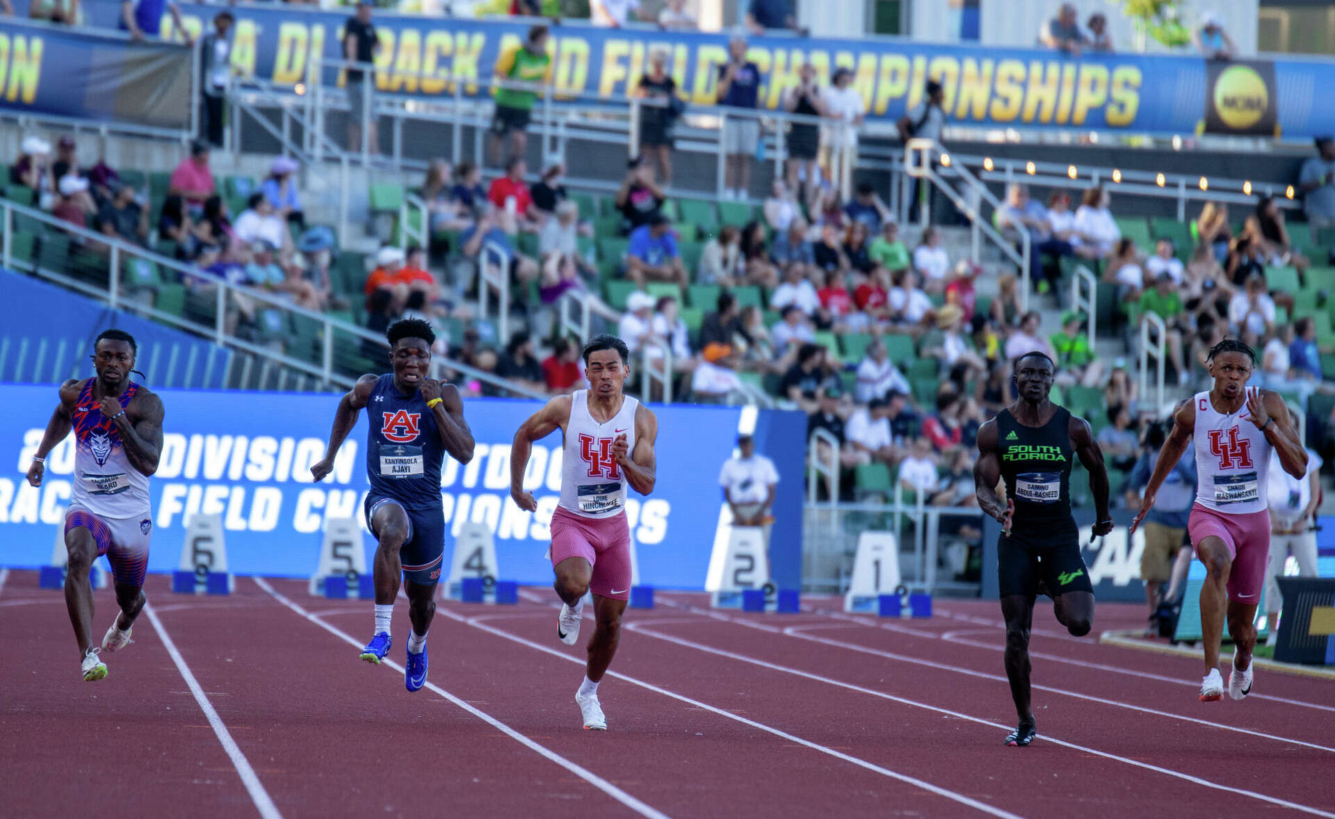 UH track: Louie Hinchliffe is school's 7th 100-meter champion