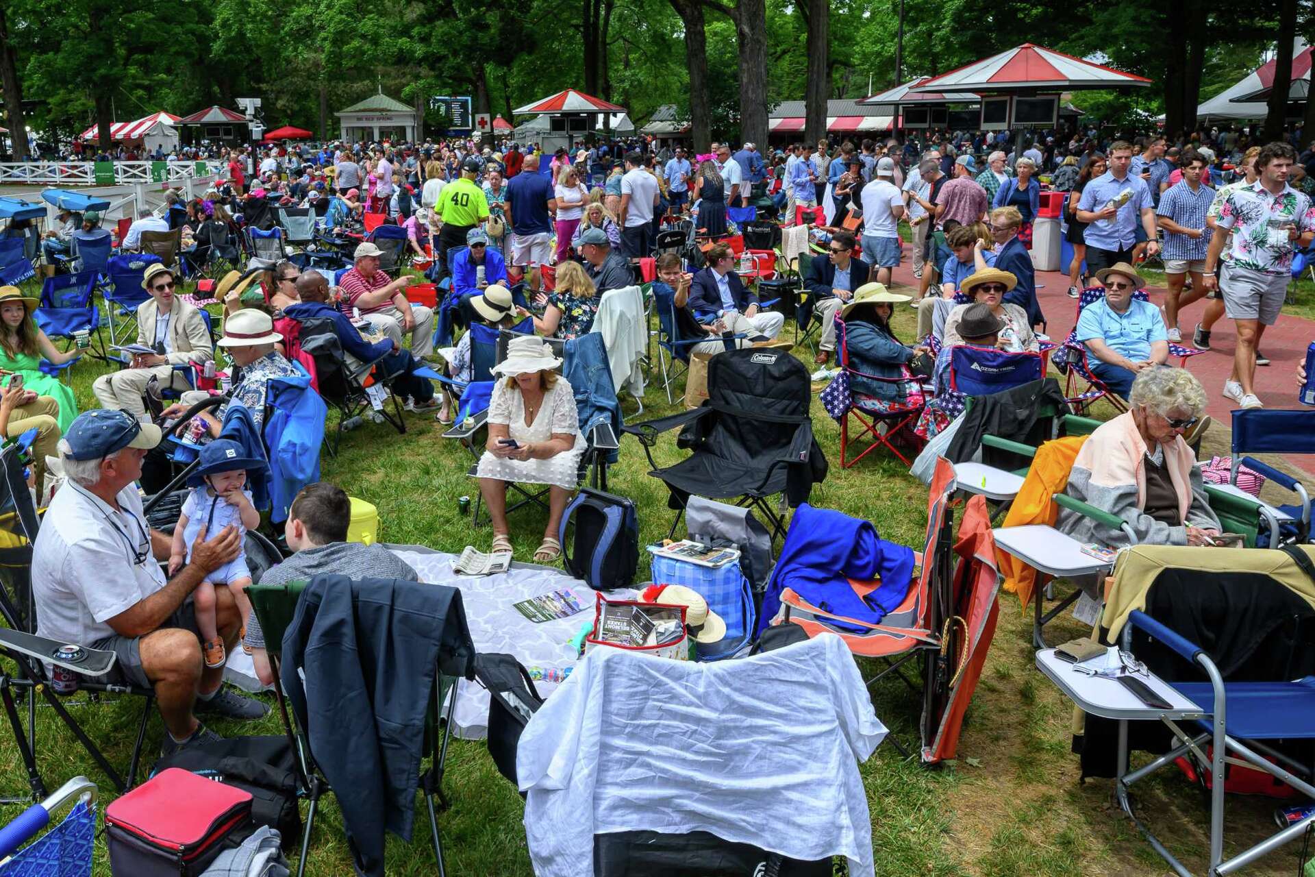 Saratoga Belmont day handle breaks record, NYRA says