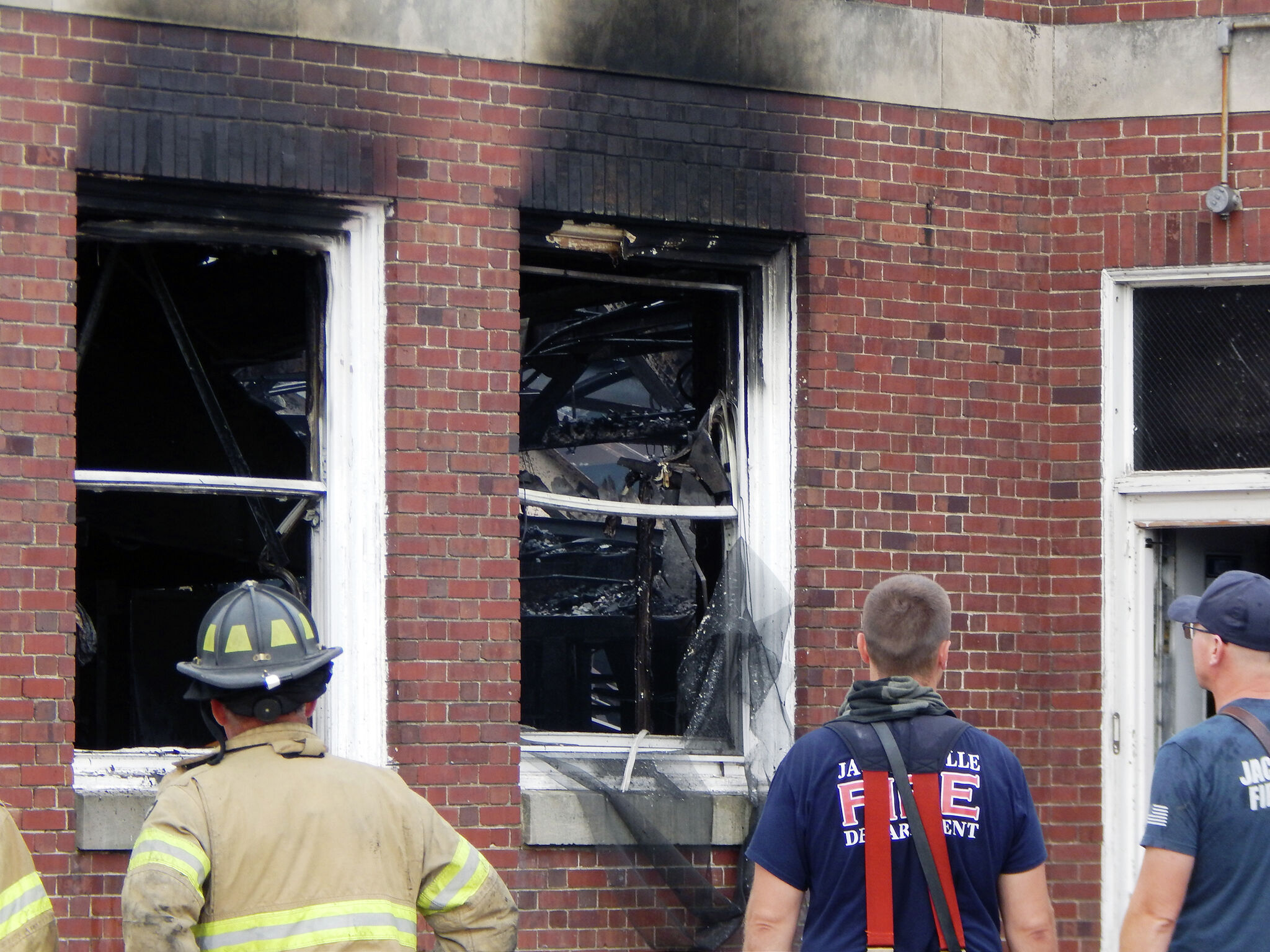 Iconic McClelland Dining Hall at MacMurray College burns