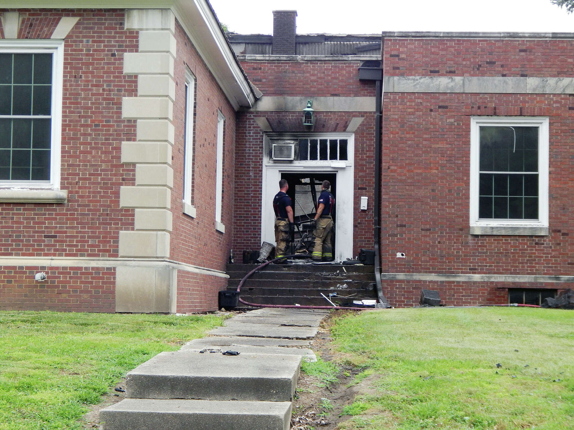 Fire crews' efforts credited for saving part of McClelland Dining Hall