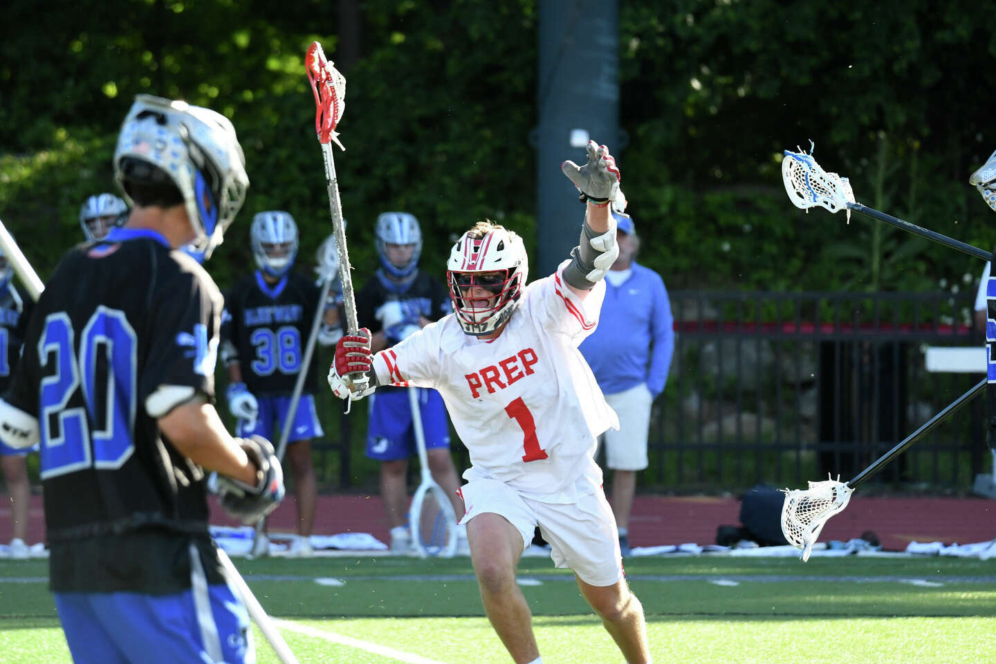 Fairfield Prep defeats Darien for 7th CIAC boys lacrosse championship