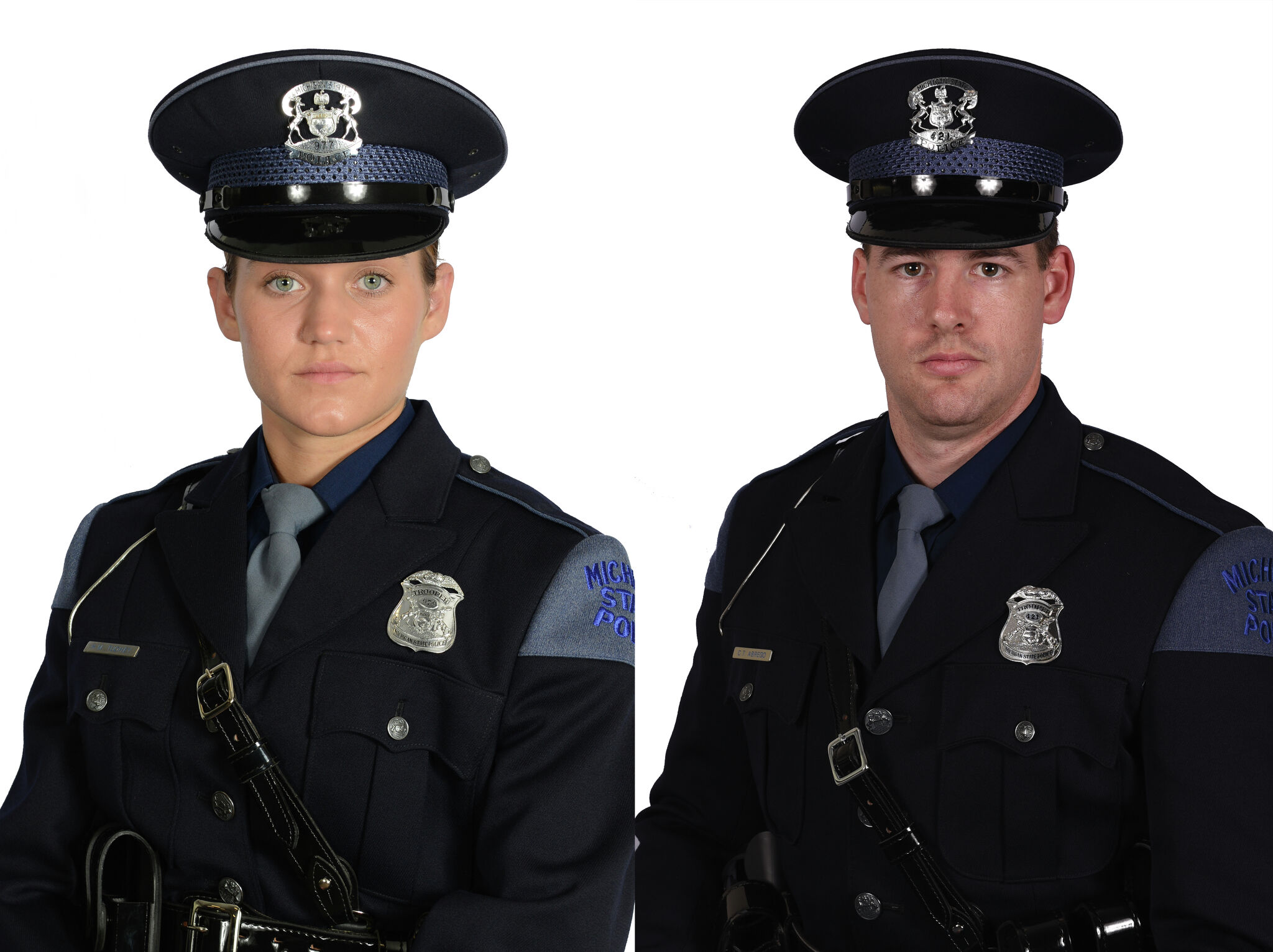 Two Sanilac County natives join Michigan State Police