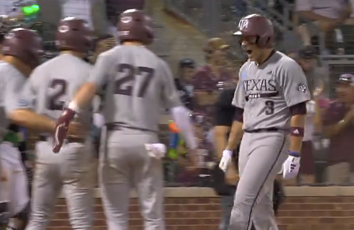 Son of former Astros star helps send Texas A&M to CWS
