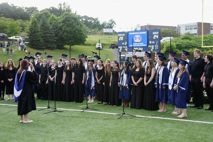 Photos: Westport's Staples High School hosts 2024 graduation