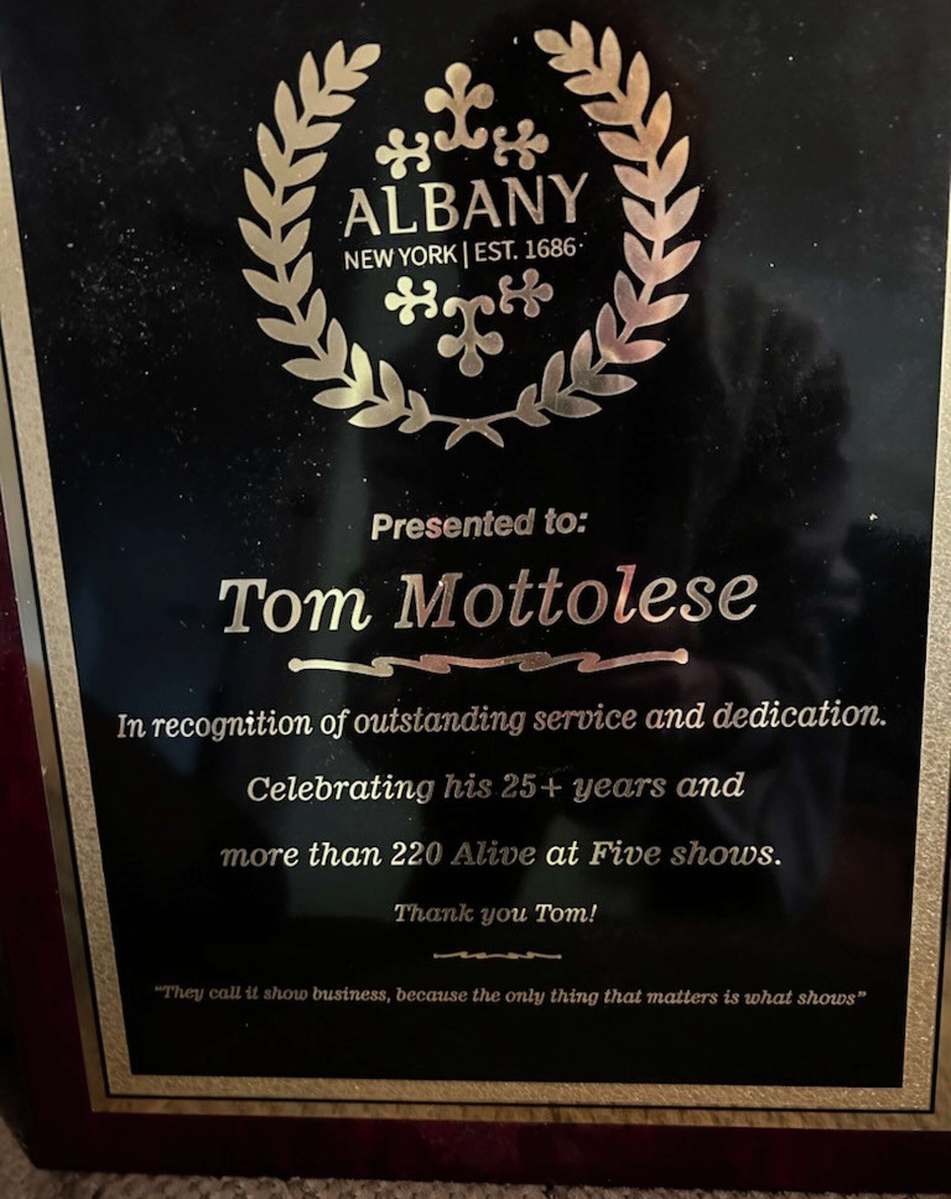 Tom Mottolese, sound tech for decades of Albany events, dies at 73