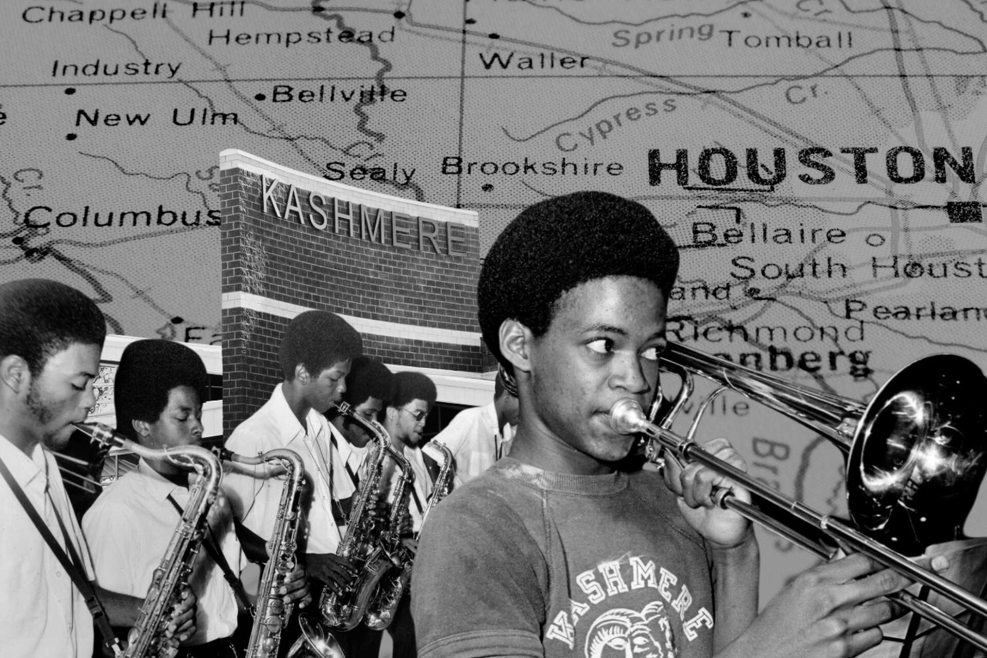 How a Houston high school band brought the funk