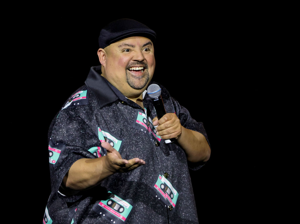 Comedian Gabriel Iglesias brunches at Grumpy's Mexican Cafe