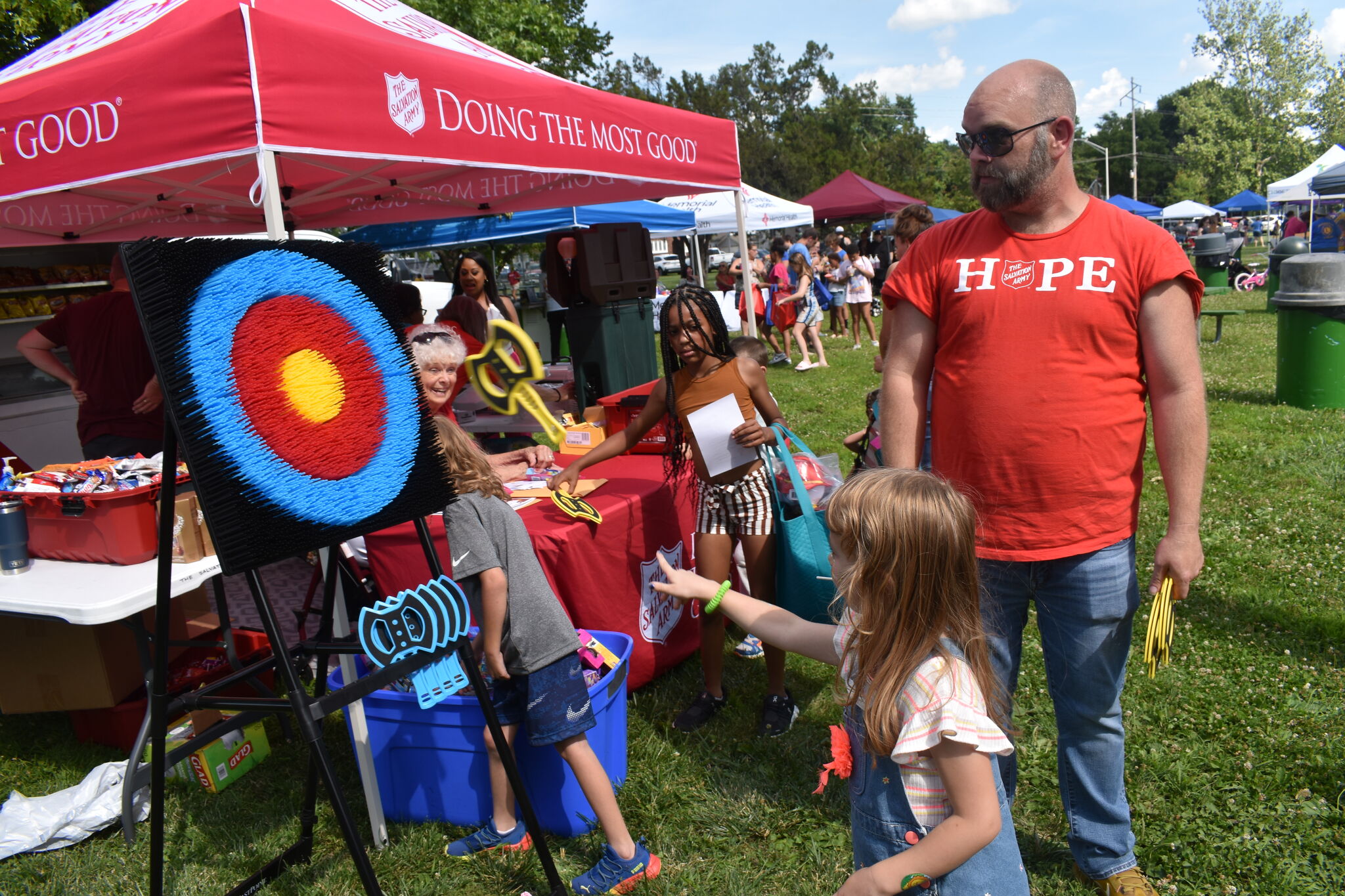 SummerFest activities bring community members ot park