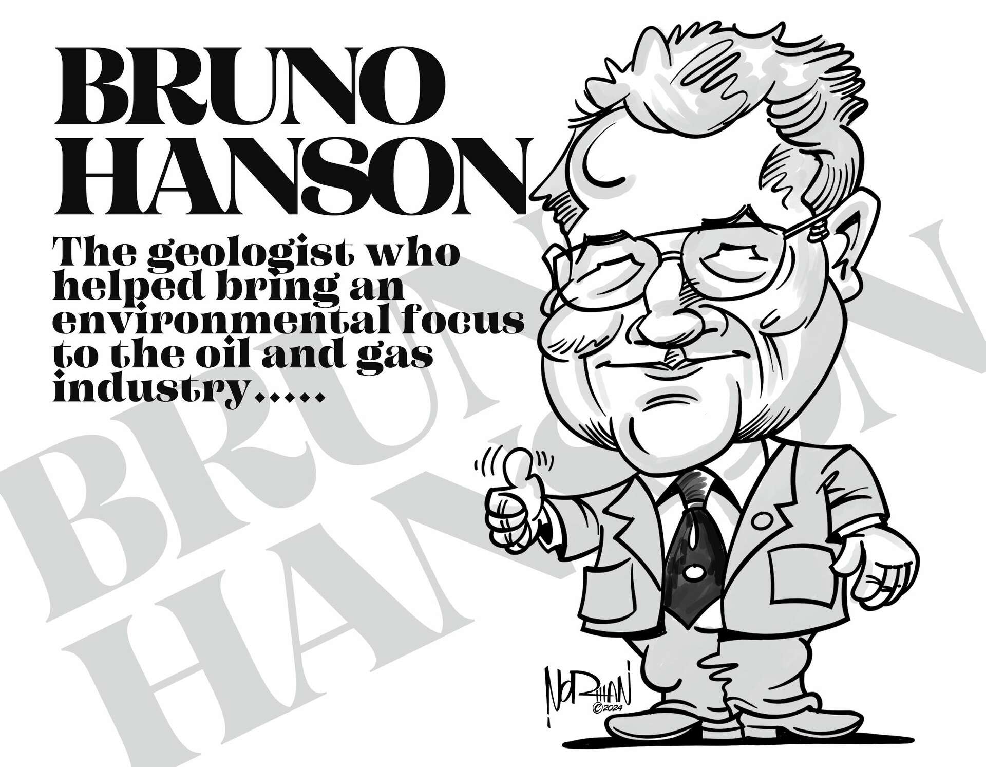 Bruno Hanson recognized for efforts to promote environmental awareness