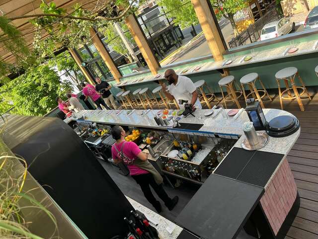 A look inside Gioia's new rooftop space on New Haven's Wooster Street