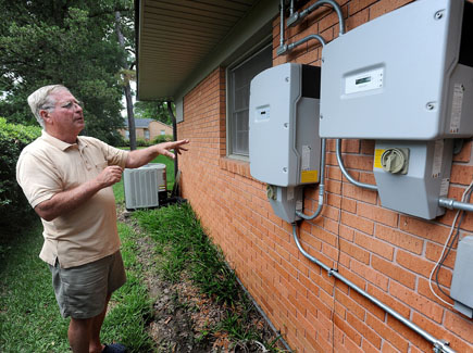 Electric bill nears zero for solar-powered home