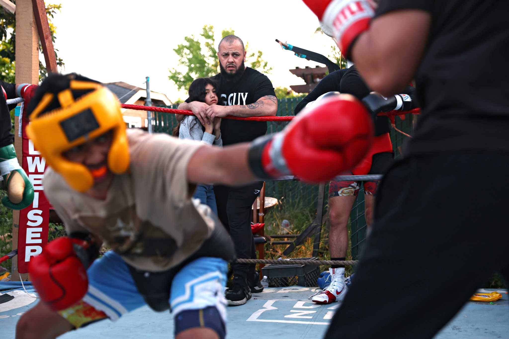 ‘Lost boys’ find hope and father figure in a Bay Area backyard boxing