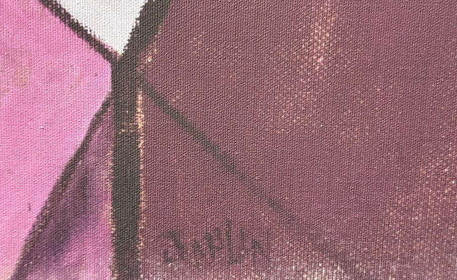 Janis Joplin's "The Purple Painting" replica unveiled