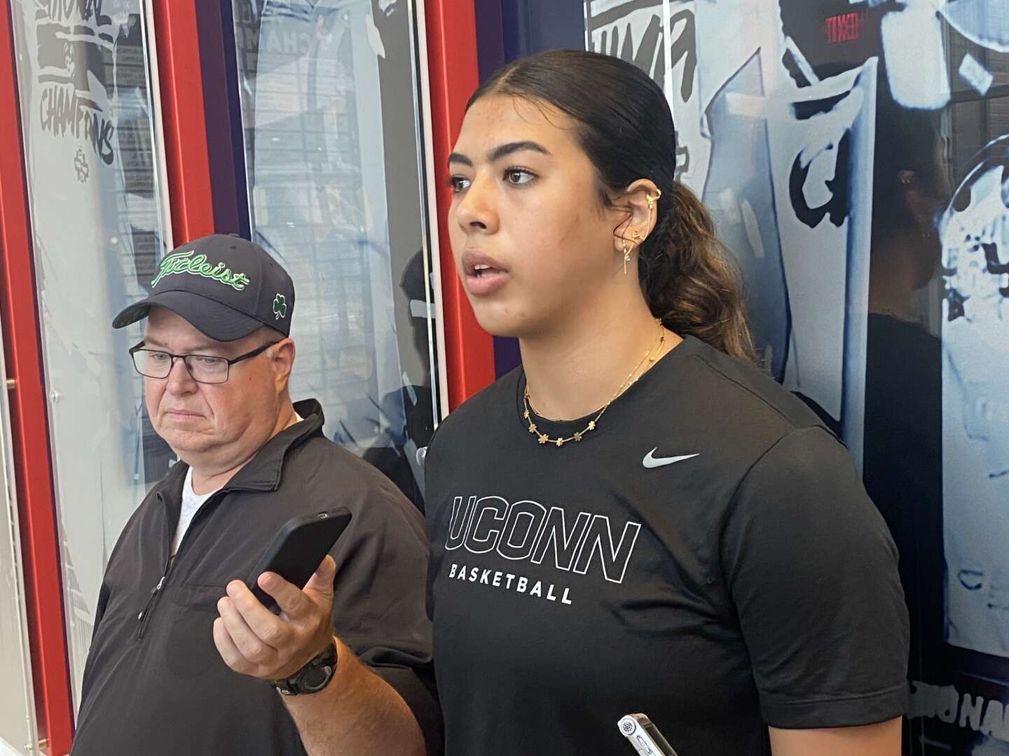 How call from Breanna Stewart helped injured UConn center Jana El Alfy