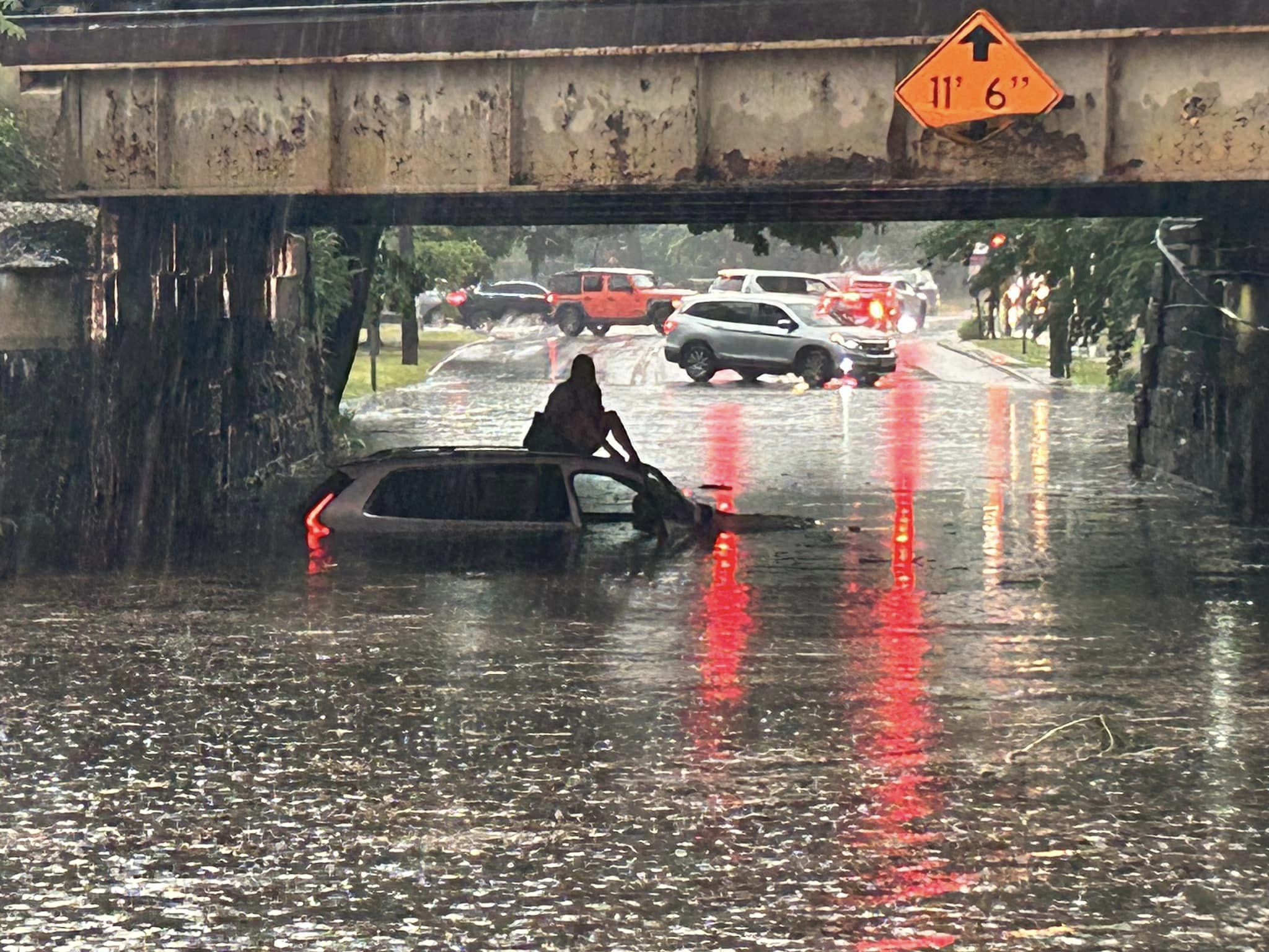 Three drivers rescued from Fairfield floodwaters, fire officials say