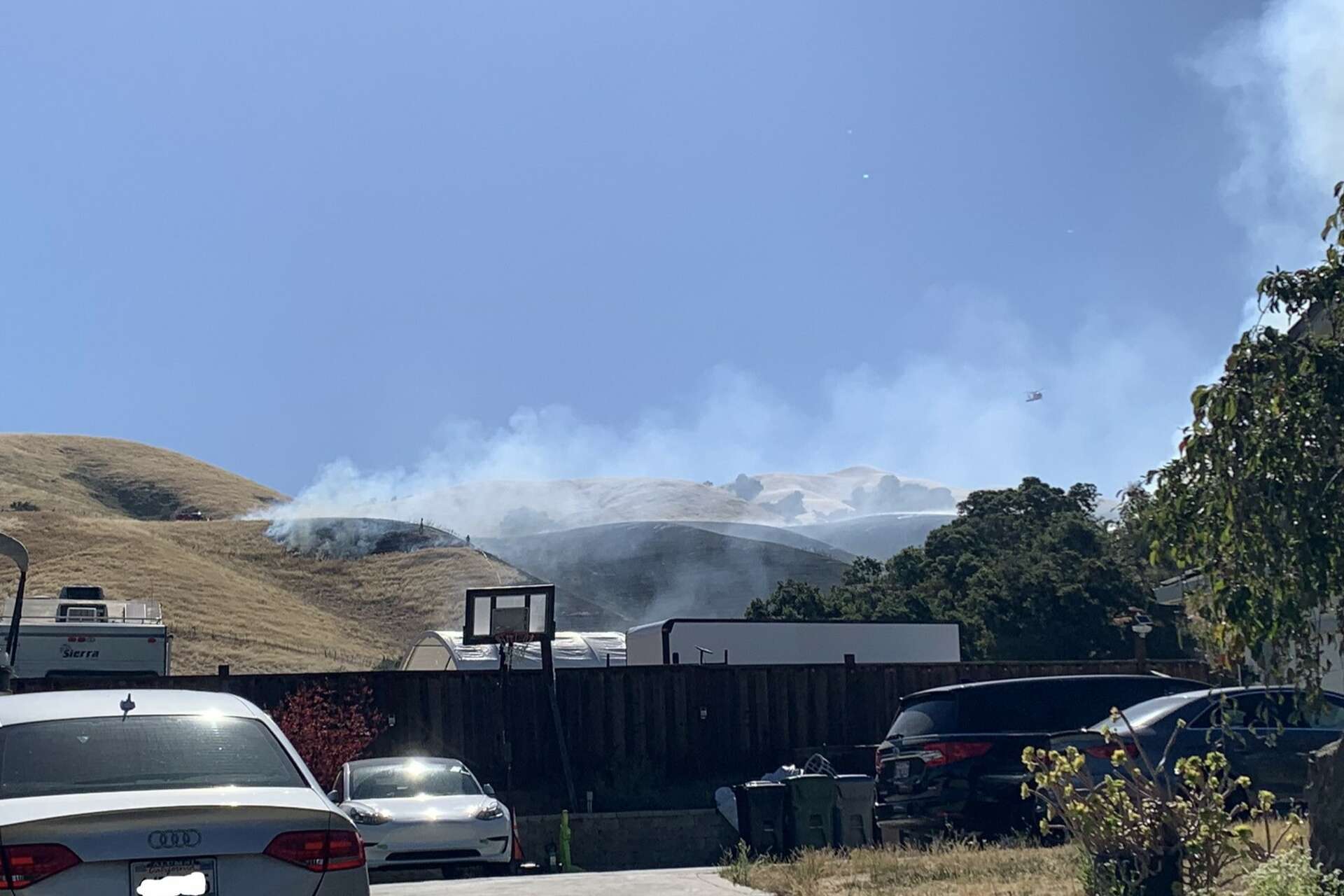Crews stop progress of South Bay grass fire