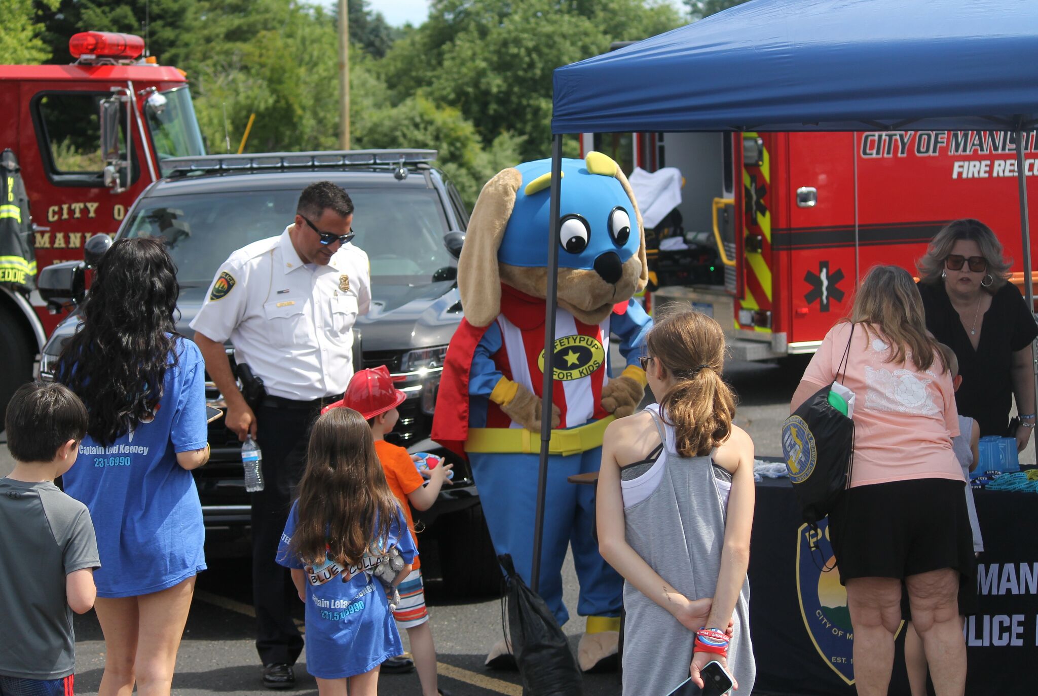 Manistee Middle High School hosts Kids Safety Day