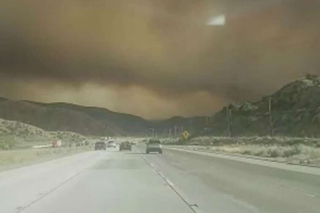 Post Fire in SoCal rages as high winds whip up the wildfire