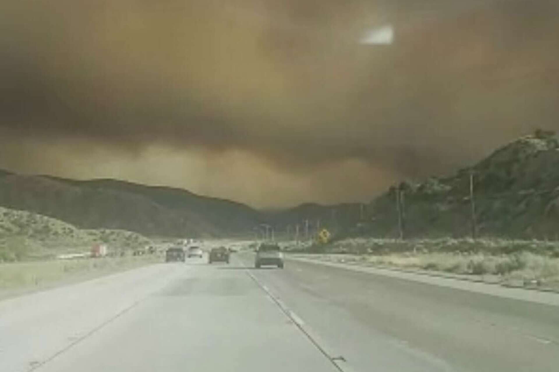Post Fire in SoCal rages as high winds whip up the wildfire