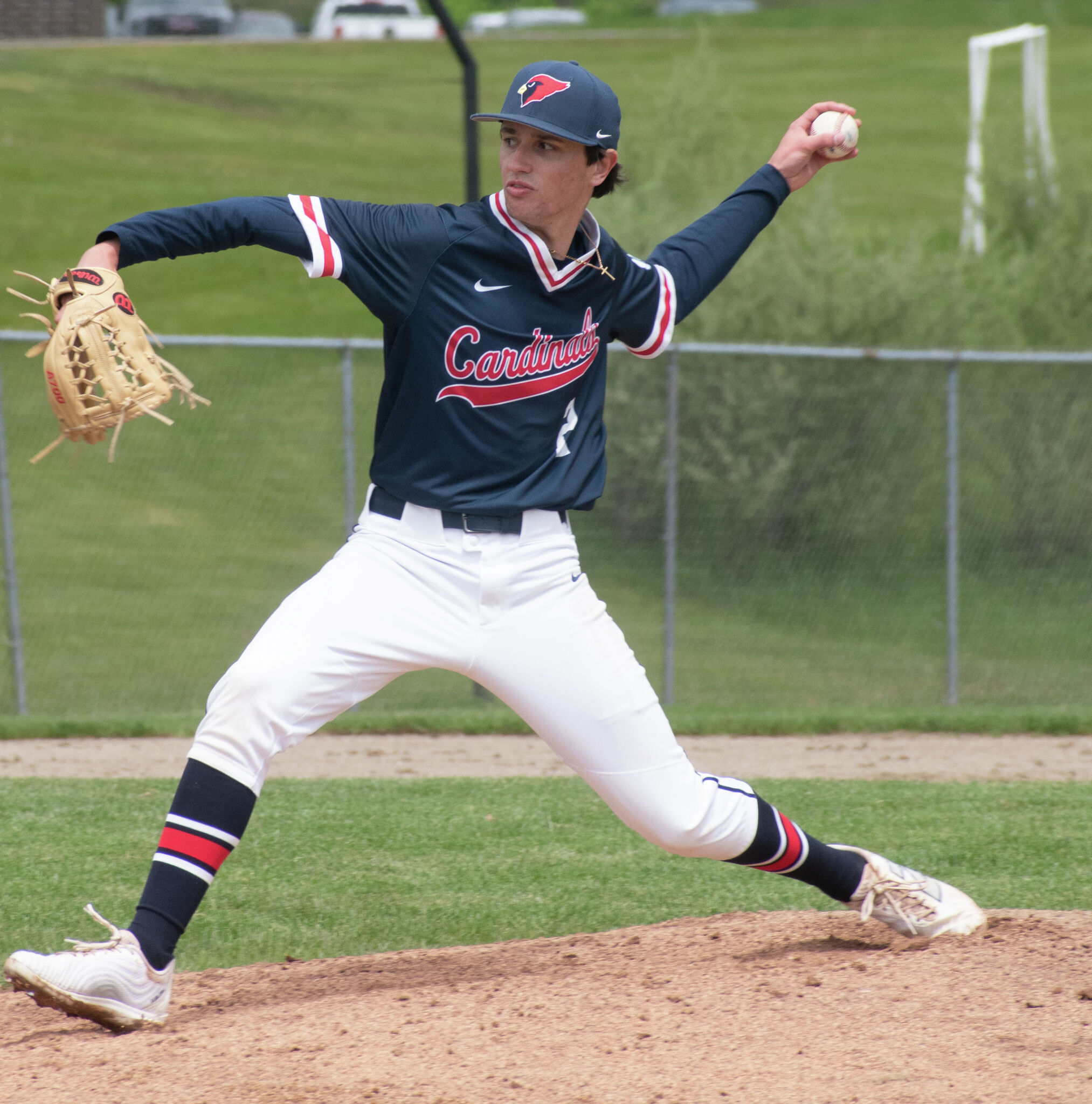 Sweppenheiser effective as a Big Rapids pitcher
