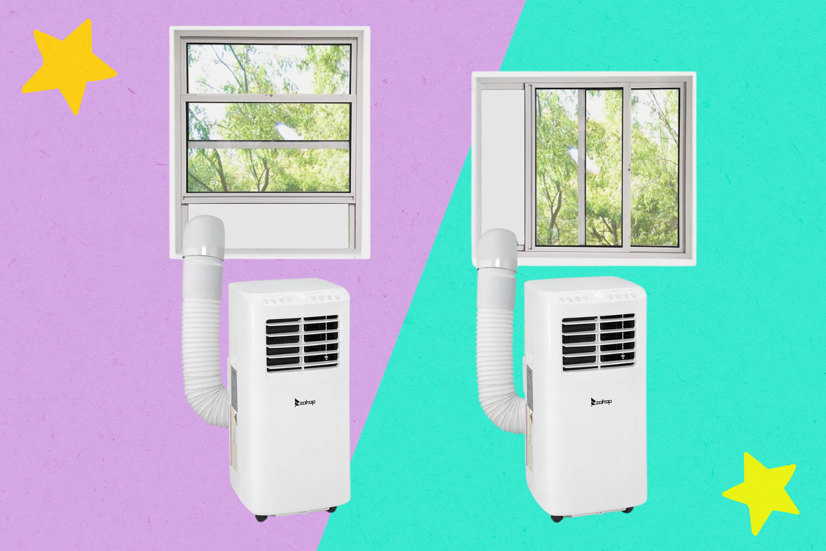 Save $195 on the Ktaxon WiFi enabled air conditioner at Walmart