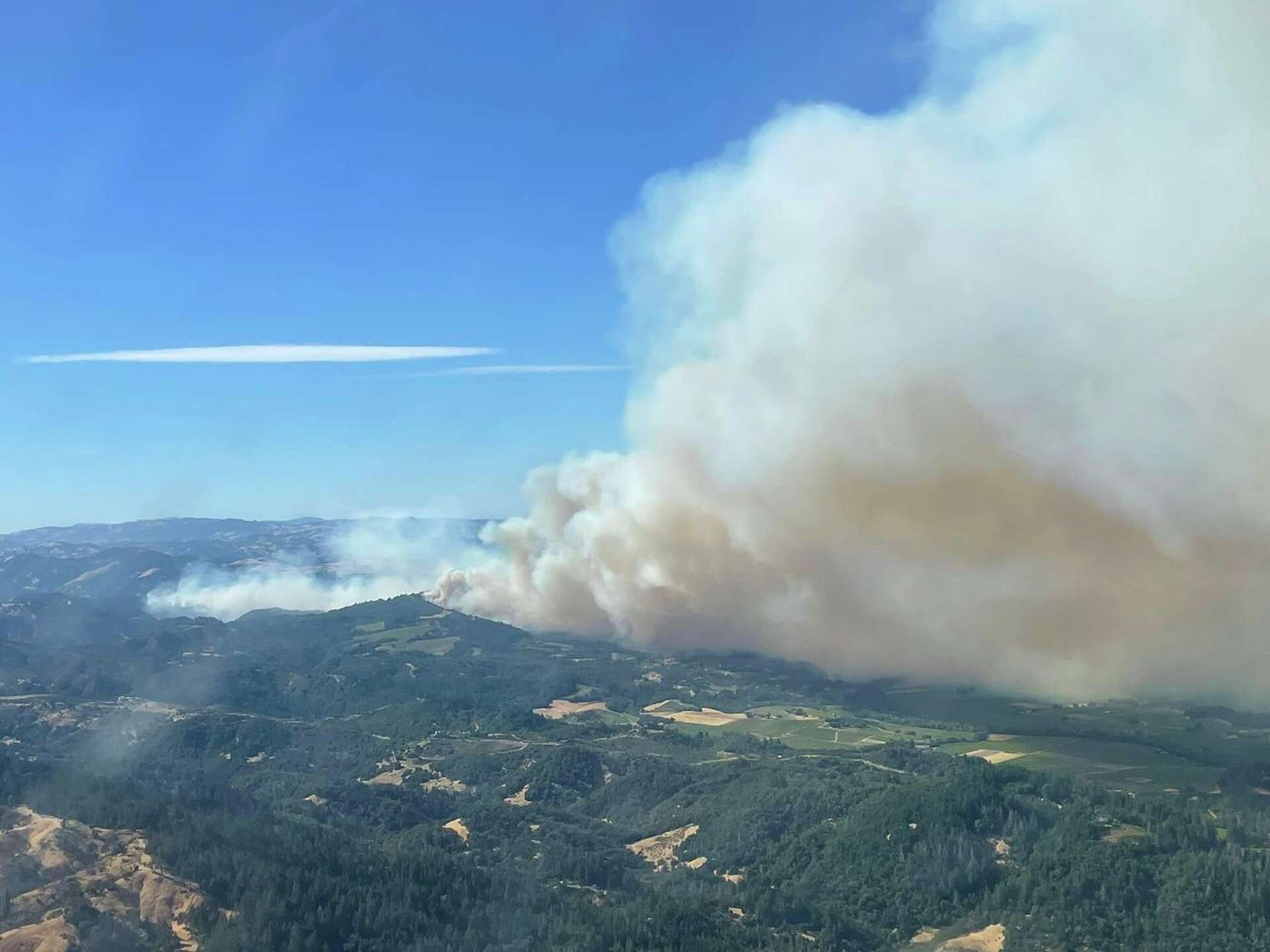 Colusa's Sites Fire at 15K acres, more California wildfires rage