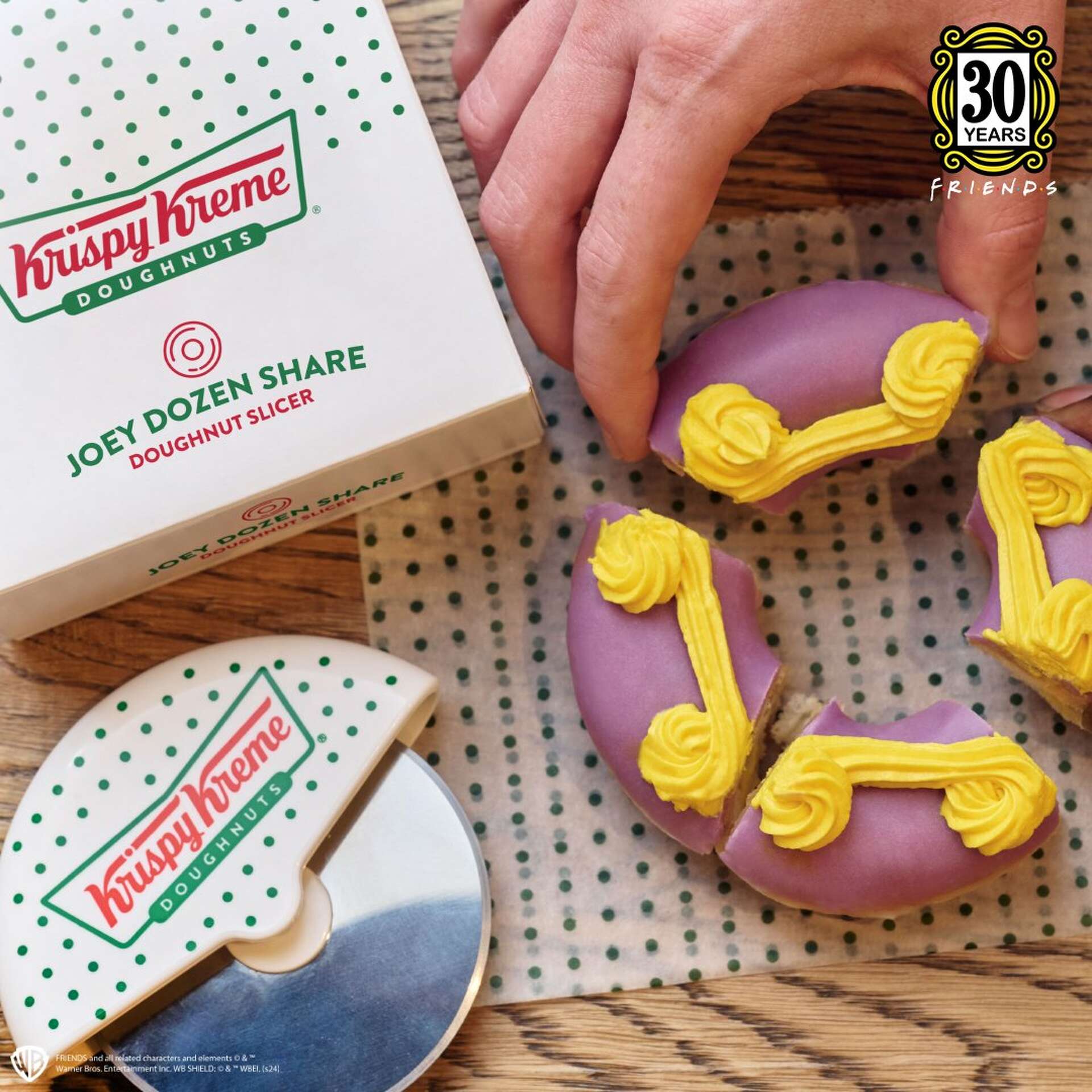 Krispy Kreme Friends TV show themed donuts released in UK only
