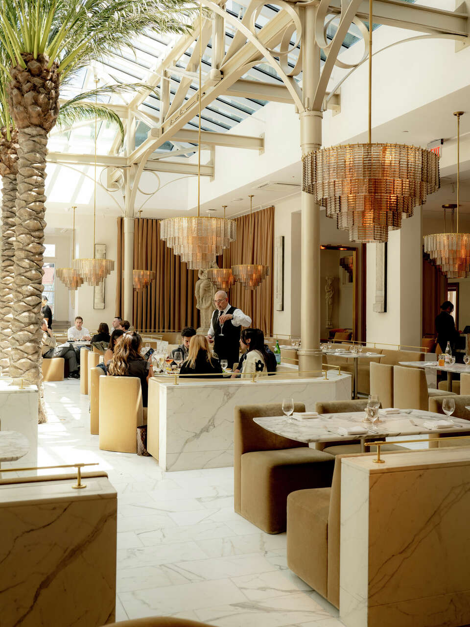 RH Palm Court: Is the luxury furniture store working as a restaurant?
