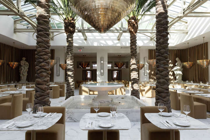 RH Palm Court: Is the luxury furniture store working as a restaurant?