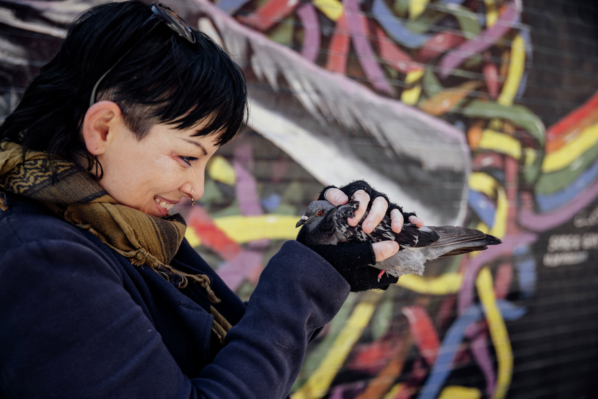 Pigeons get a bad rap, says SF woman devoted to their rescue