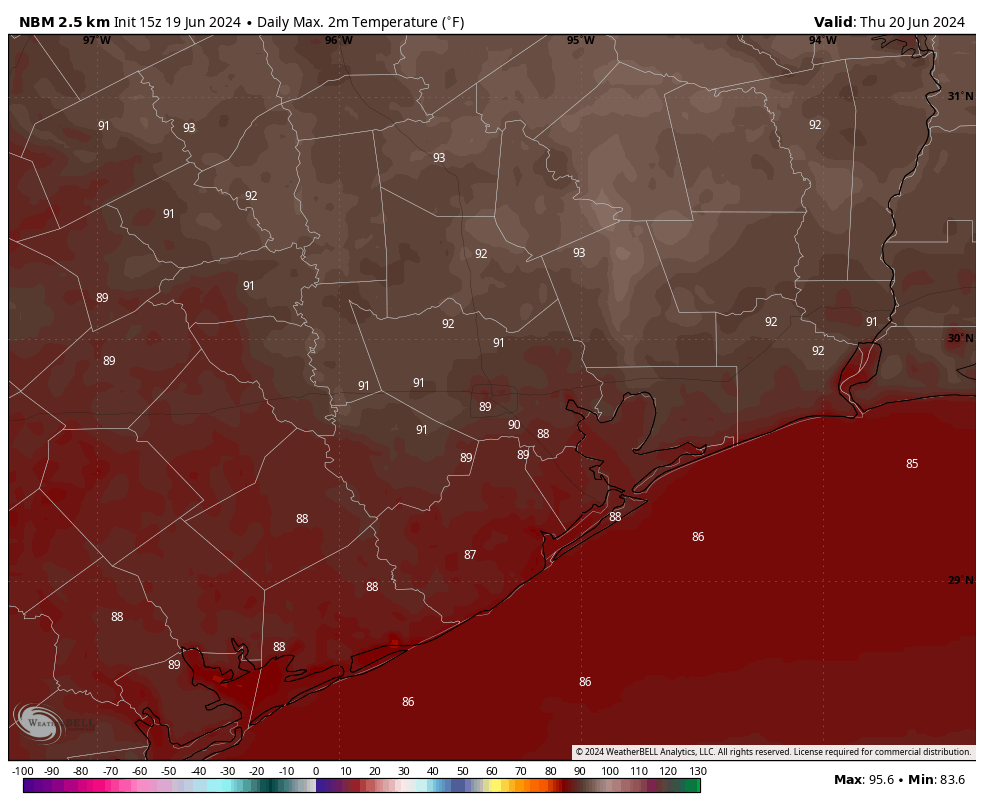 Storms ease Houston heat for now. Here's when temps climb again